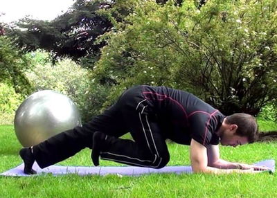 Ejercicios de cuadrupedia para estar en forma