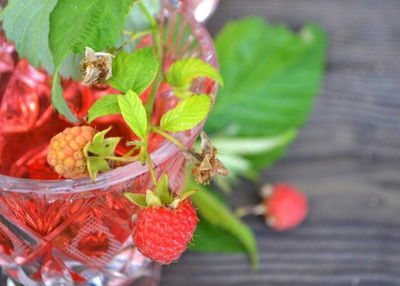 Beneficios de beber té de frambuesa